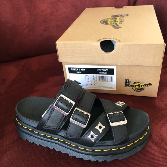 Dr. Martens | Shoes | Dr Martens Ryker Ii Hardware Slides | Poshmark